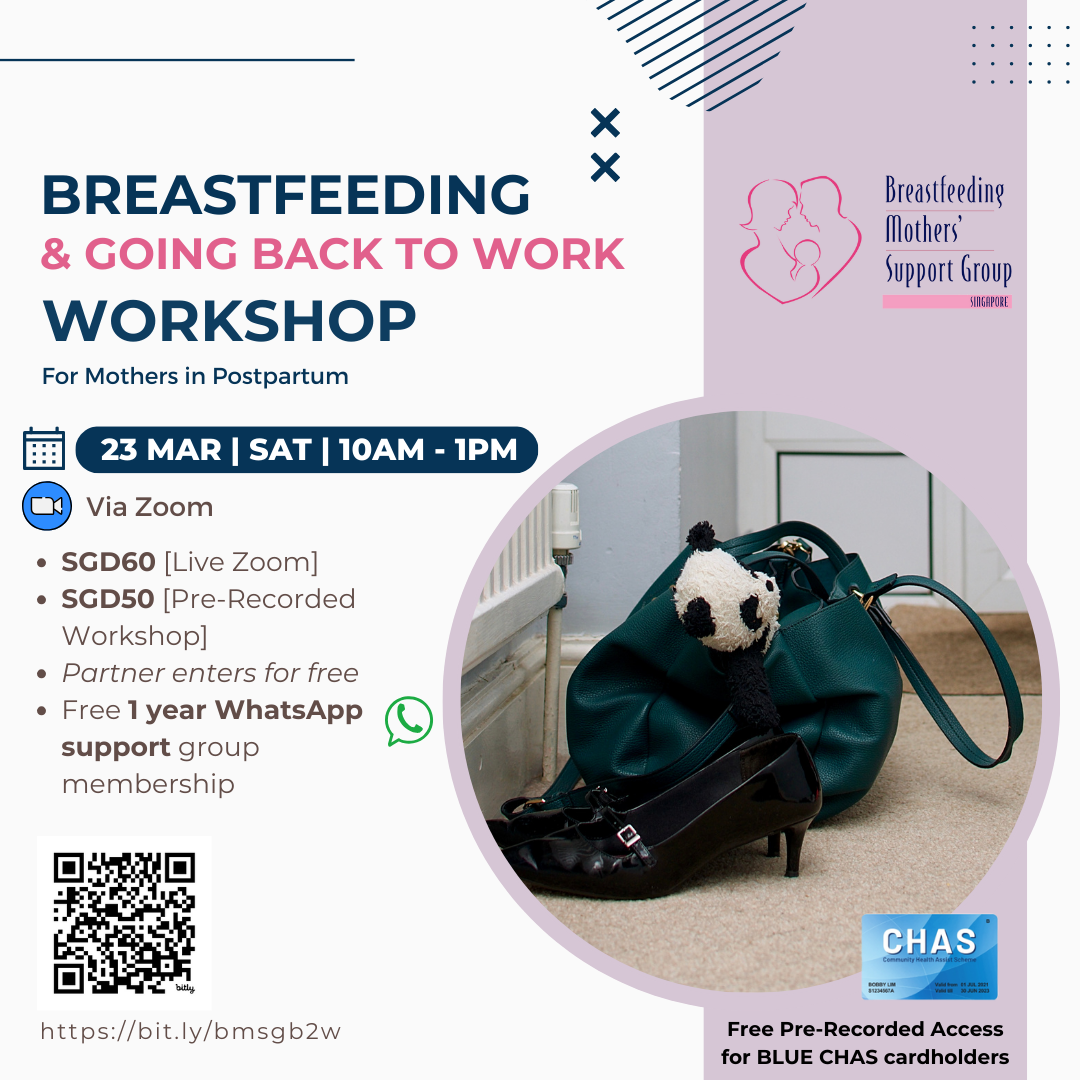 Breastfeeding & Going Back to Work (23 March 2024) - Breastfeeding ...